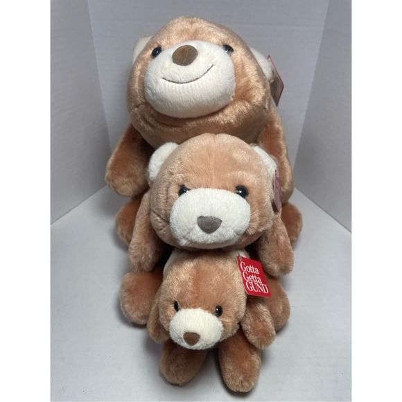 Gund | Toys | Set Of 3 Bnwt Gund Snuffles Light Browntan 430269 4030267 ...